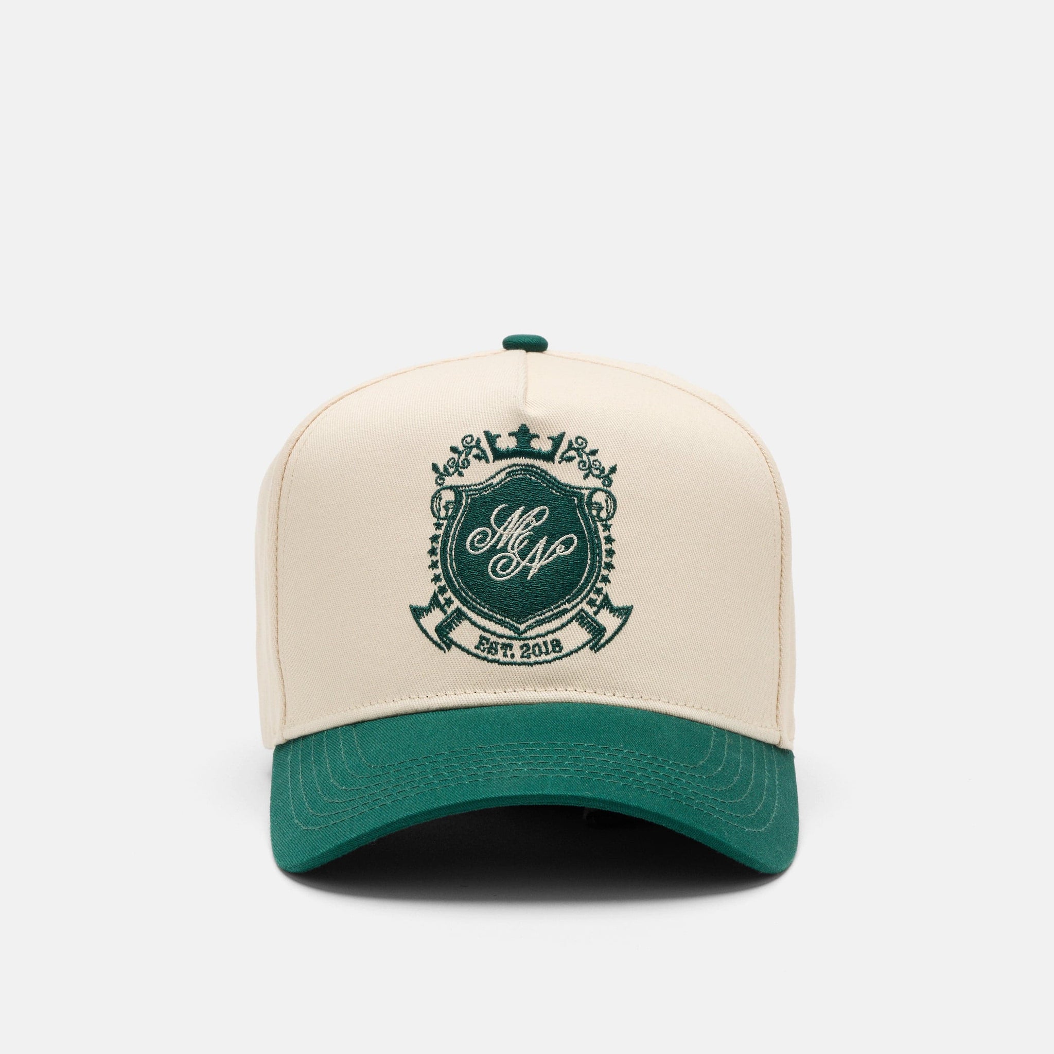 Marc Nolan Crest Logo Hat - Cream
