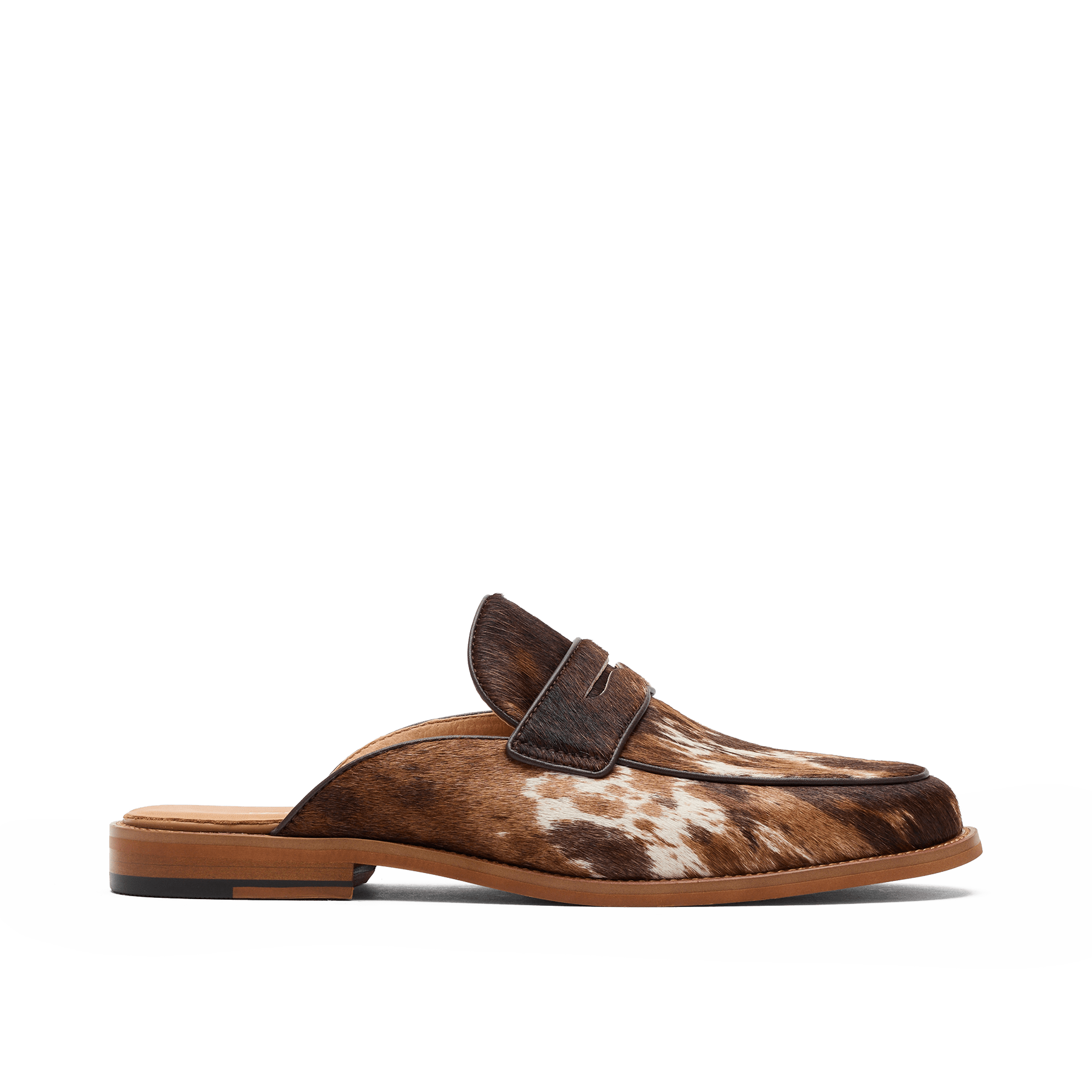 Del Mar Dark Horse Loafer Mules