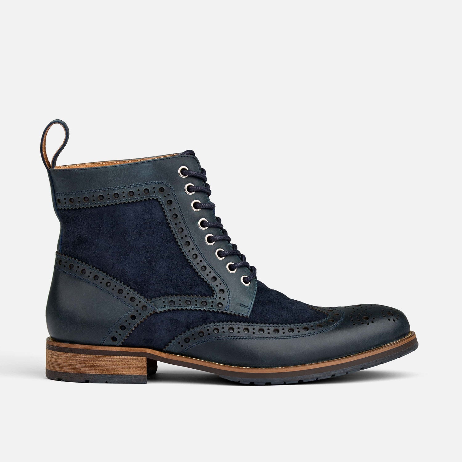 Belmont Wingtip Boots - Marc Nolan
